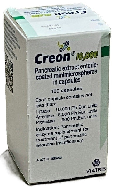 Creon Capsules 10000bpu x 100 Capsules | Prescription Required
